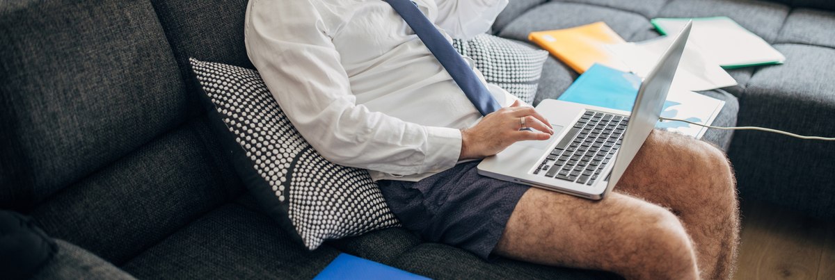 Working from home in your pants – High Street Gent's Body Confidence